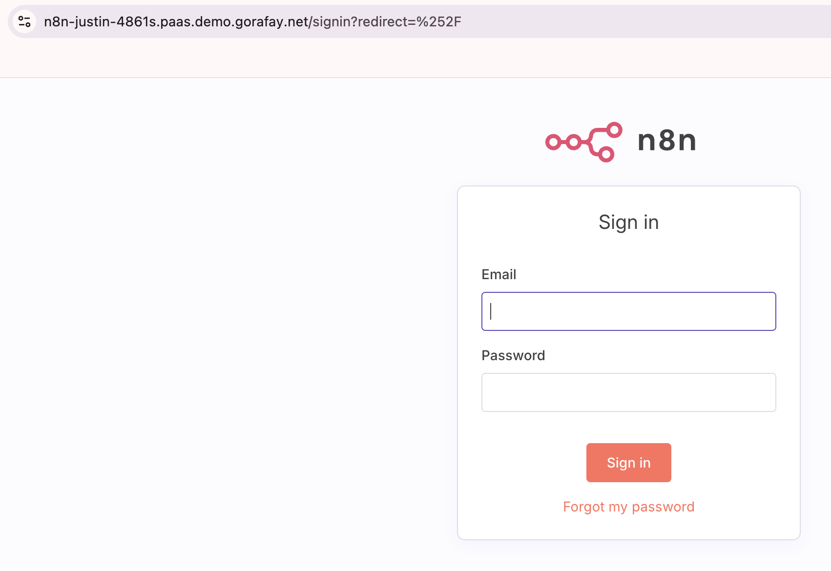 n8n Container App - Rafay Product Documentation