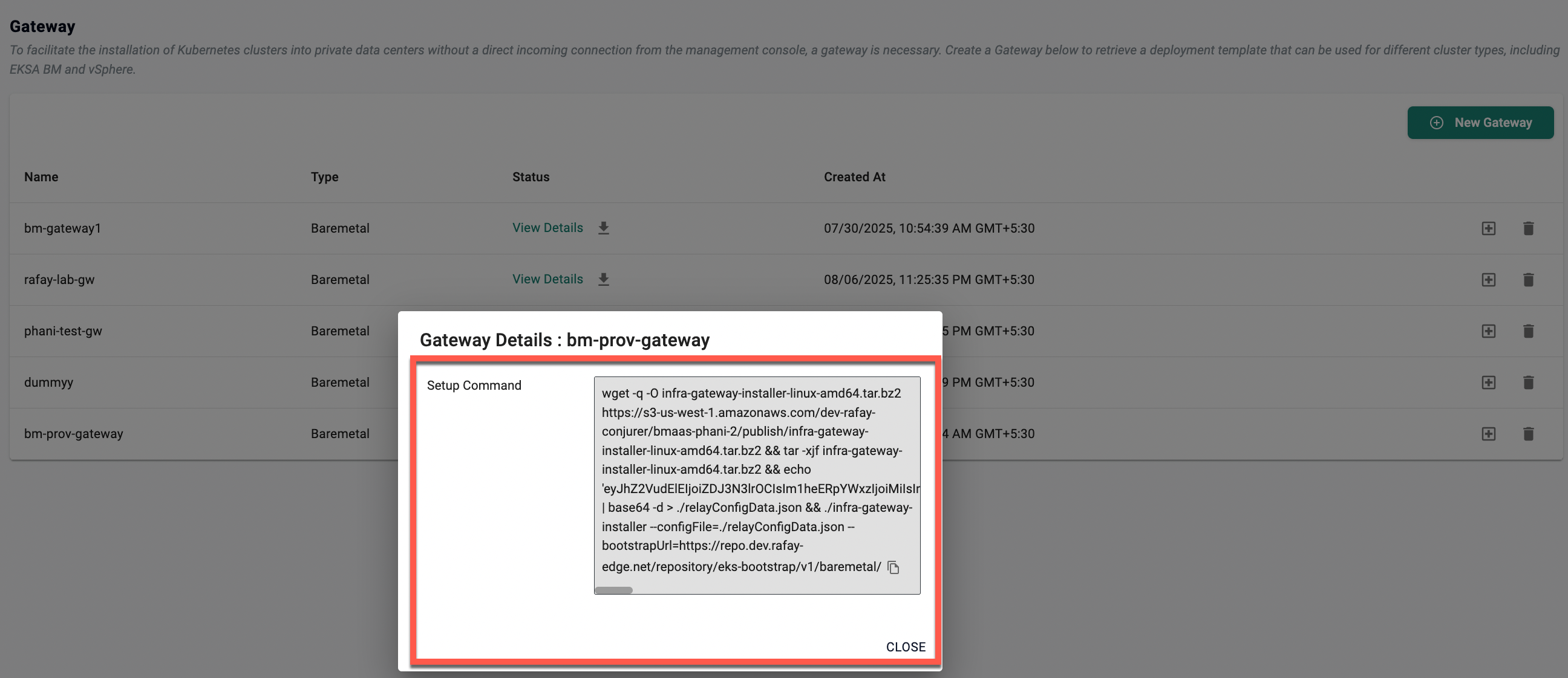 One-Click GPU PaaS Bare Metal Cluster Deployment (Non-BCM) - Rafay Product Documentation
