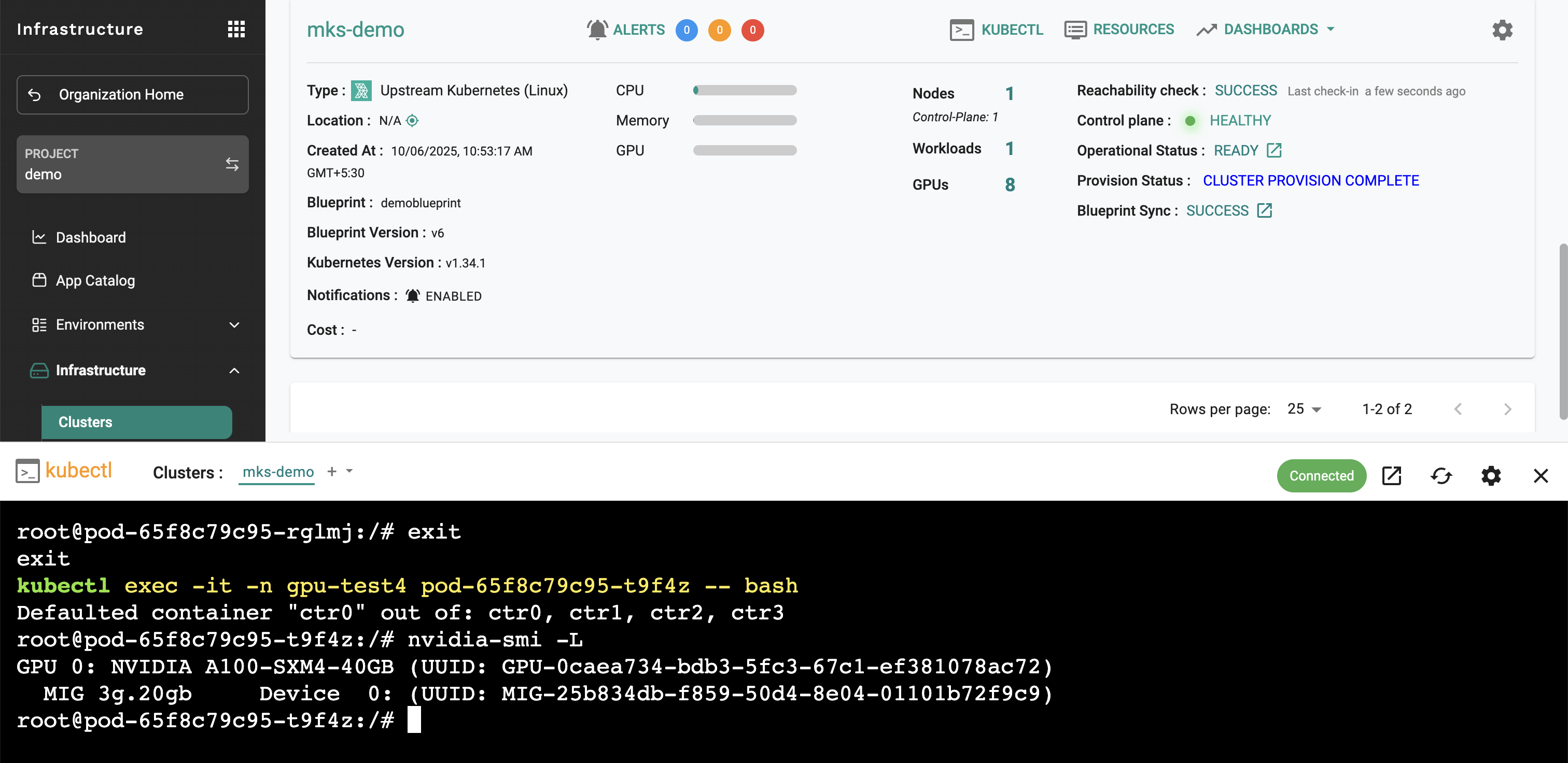 Dynamic Resource Allocation for GPU Allocation on Rafay's MKS ...