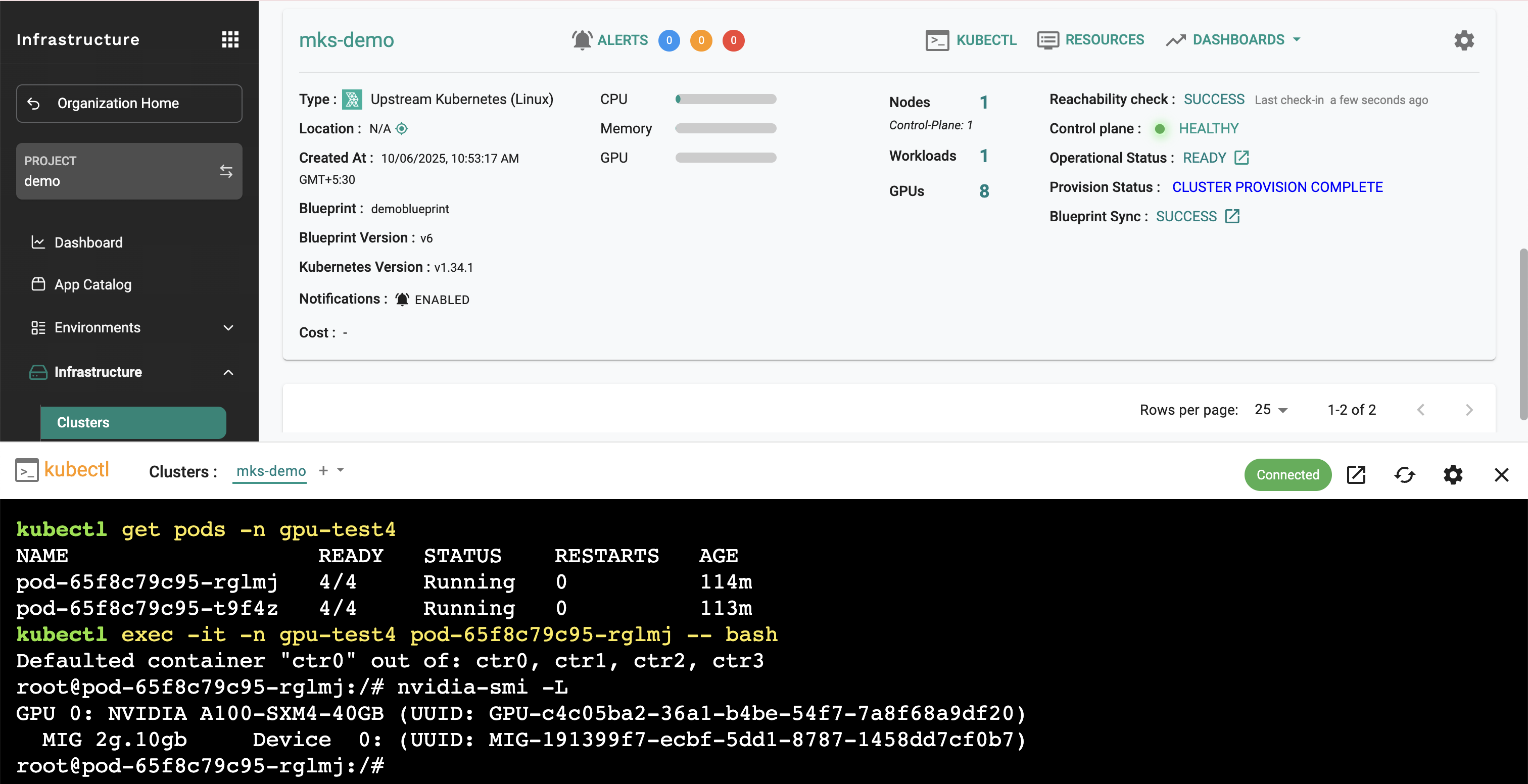 Dynamic Resource Allocation for GPU Allocation on Rafay's MKS ...