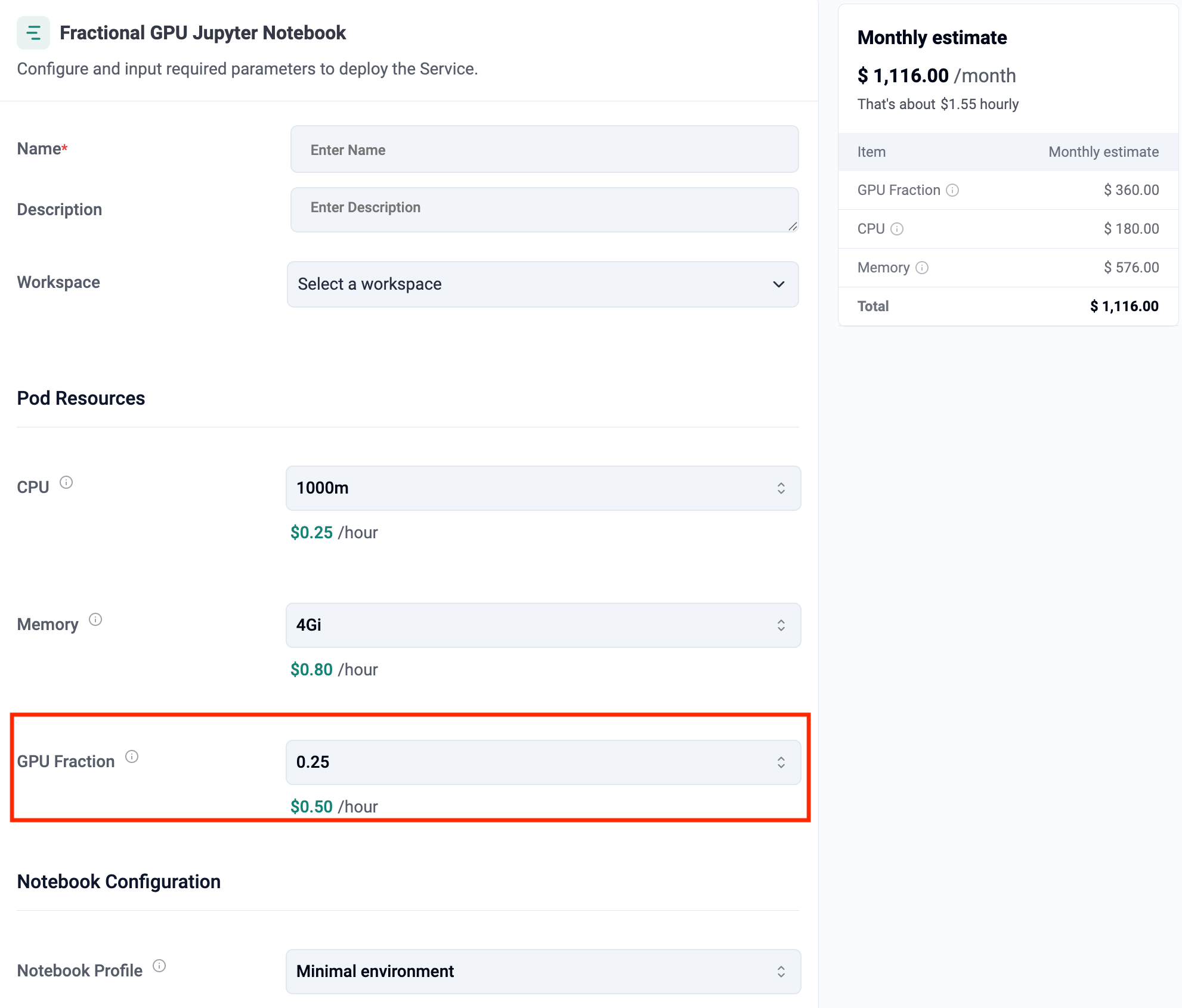 Self-Service Fractional GPUs with Rafay GPU PaaS - Rafay Product Documentation