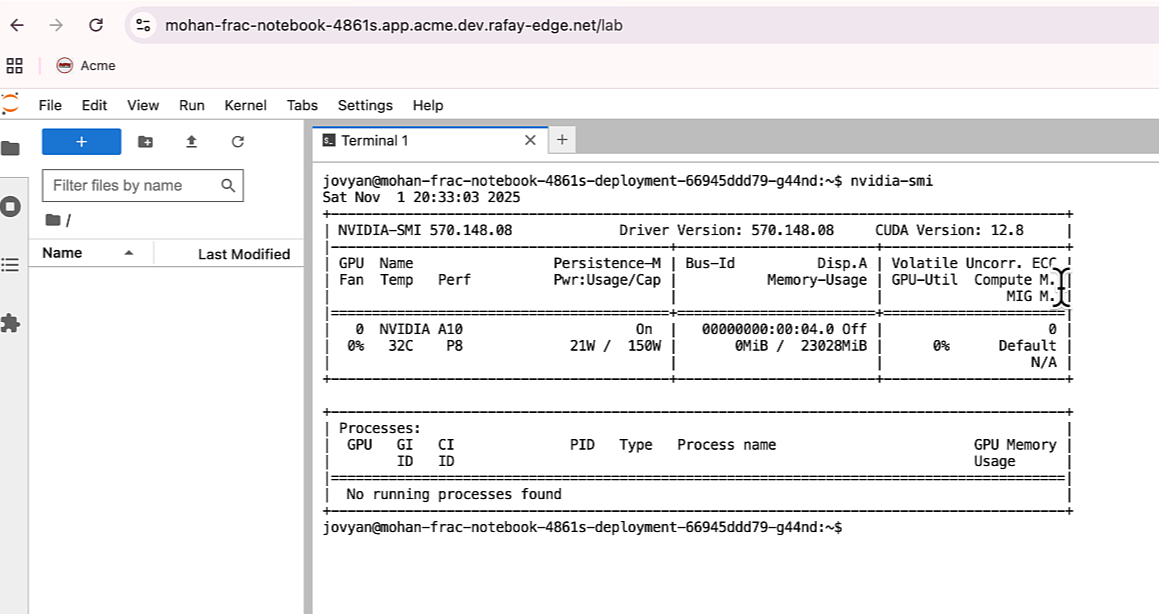 Self-Service Fractional GPUs with Rafay GPU PaaS - Rafay Product Documentation