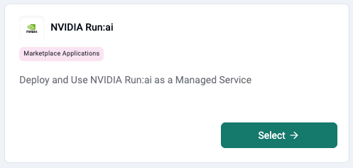Run:AI - Rafay Product Documentation