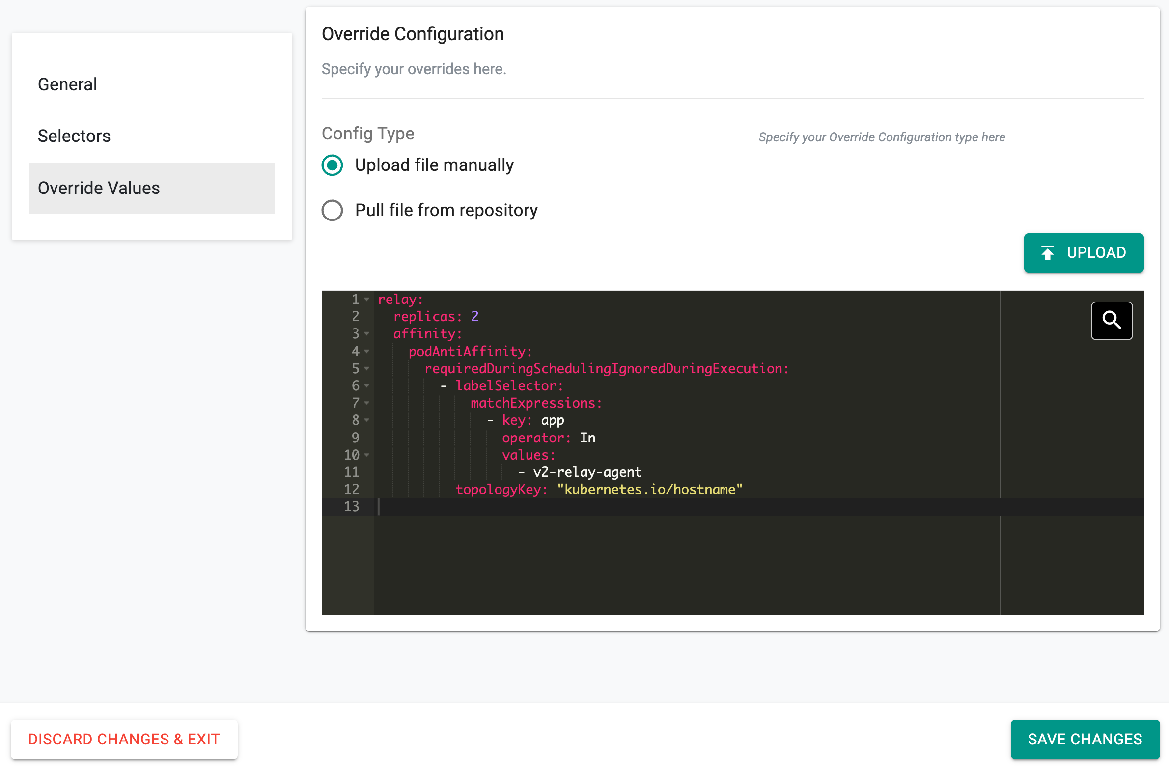Cluster Blueprints - Workflow for Cluster Overrides - Rafay Product Documentation