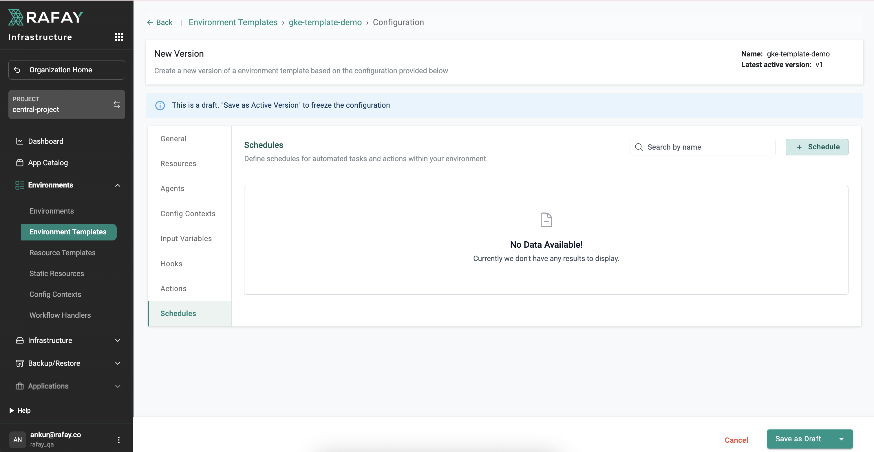 System GKE Autopilot Template - Rafay Product Documentation